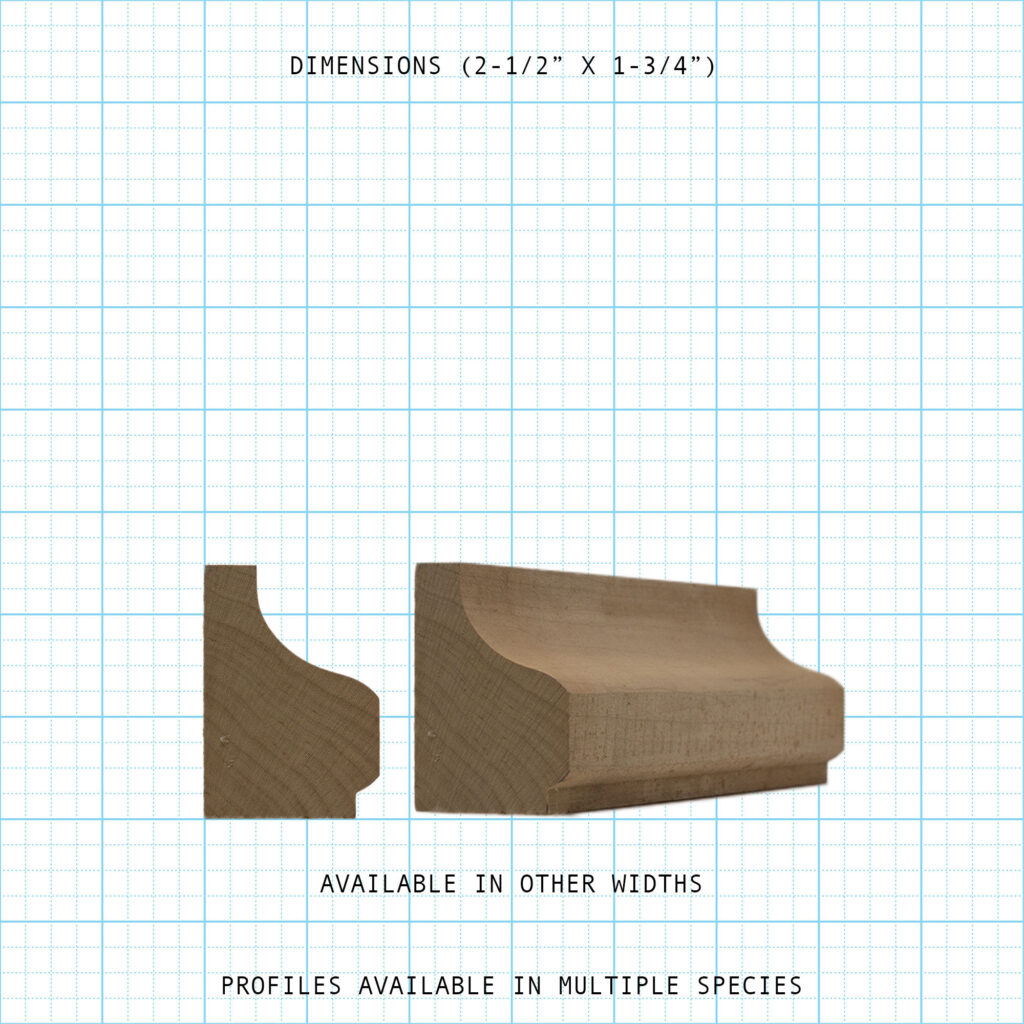 Back Band | Quality Hardwood Lumber Yard & Supply Company, Pungo ...