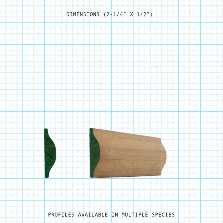 Chair Rail | Quality Hardwood Lumber Yard & Supply Company, Pungo ...